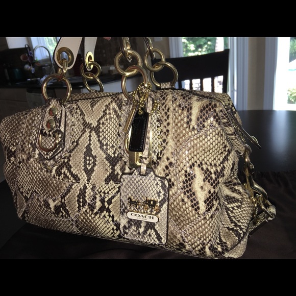 Coach | Bags | Python Satchel | Poshmark